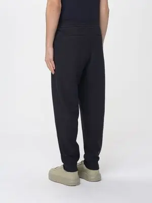 Emporio Armani Textured Trousers - Blue