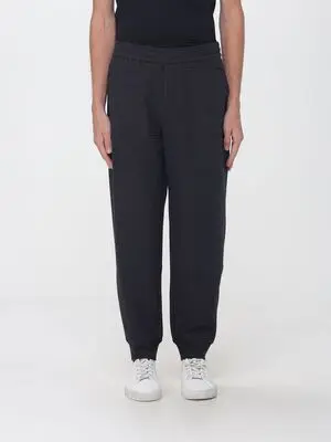 Emporio Armani Textured Trousers - Navy