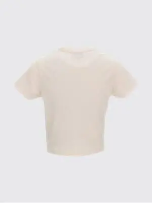 Maison Kitsuné Logo Cotton T-shirts - Pink