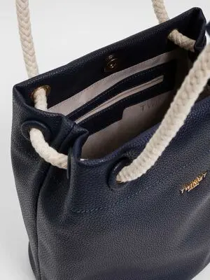 TWINSET Grained Synthetic Shoulder Bag