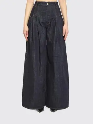 Jacquemus Wide-leg Cotton Denim Jeans - Blue