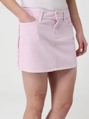 7 For All Mankind Cotton Mini Skirt