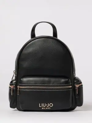 Liu Jo Faux Leather Backpack - Black