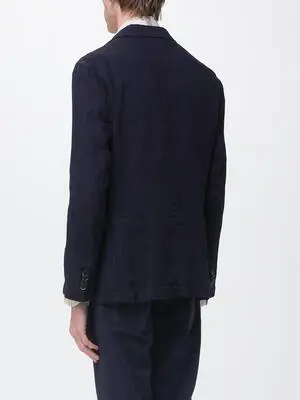 Barena Venezia Linen Blend Single Breasted Blazer