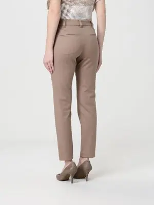 Brunello Cucinelli Cropped Fit Trousers In Stretch Cotton