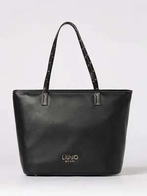 Liu Jo Grained Faux Leather Bag - Black
