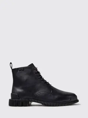 Camper Pix Lace-up Calfskin Combat Boots With Xl Extralight® Sole