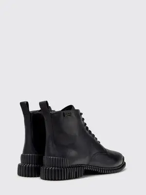 Camper Pix Lace-up Calfskin Combat Boots With Xl Extralight® Sole