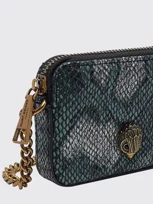Kurt Geiger Kensington Python Print Mini Camera Bag With Chain Strap