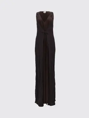 ALYSI Long Tunic In Silk And Modal Blend