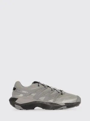 SALOMON Xt Pu.re Technical Mesh Low-top Sneakers With Notched Sole - Silver