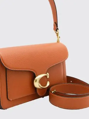 COACH Leather Shoulder Bag - Cocoa