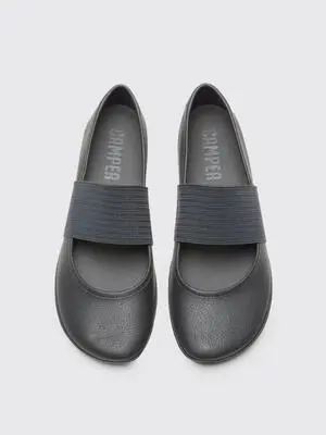 Camper Right Ballerina In Calfskin