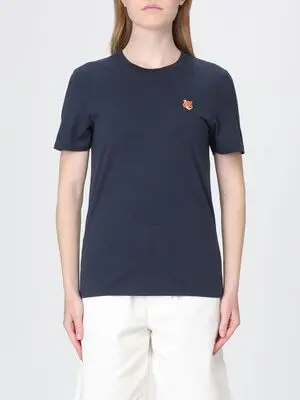 Maison Kitsuné Organic Cotton T-shirts - Blue