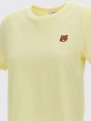 Maison Kitsuné Organic Cotton T-shirts - Yellow