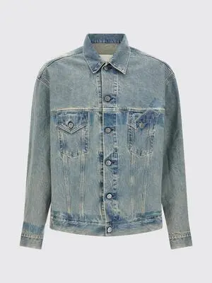 MAISON MARGIELA Cotton Jacket With French Collar And Patch Pockets