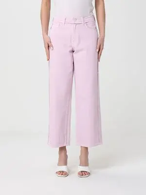 7 For All Mankind Crop Jeans - Pink