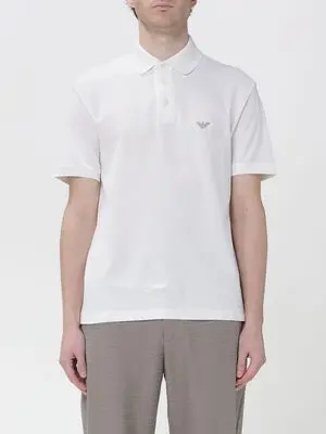 Emporio Armani Zip-up Jacket With Logo - Grey