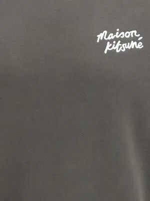 Maison Kitsuné Cotton Crewneck Sweatshirt - Brown