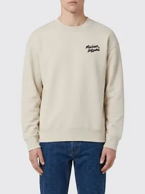 Maison Kitsuné Cotton Crewneck Sweatshirt - Cream