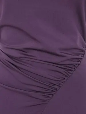 Victoria Beckham Gathered Midi Dress
