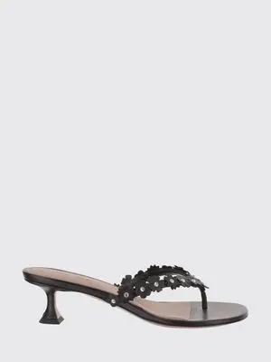 Amina Muaddi High Heel Shoes - Black