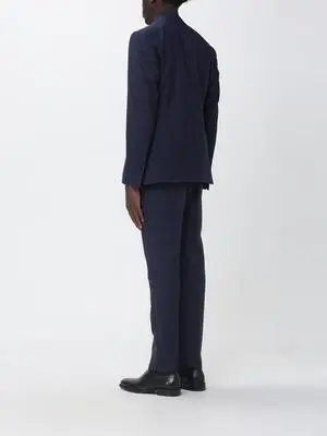 Emporio Armani Single-breasted Suit With Classic Lapels And Patch Pockets
