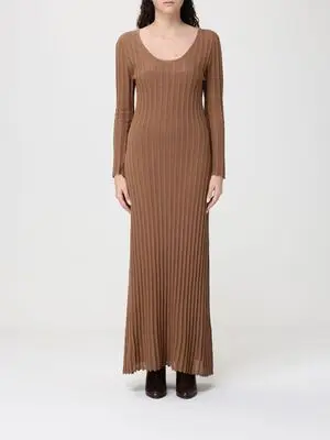 Fabiana Filippi Long Sleeve Maxi Dress - Rope