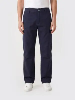 Burberry Embossed Nylon Cargo Pants With Drawstring Waist