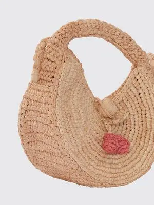 Bonpoint Crochet Raffia Bag