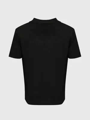 ROBERTO COLLINA Cotton Blend Knit Polo Shirt