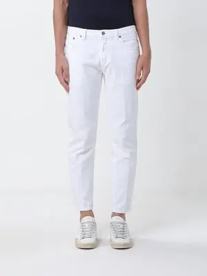 DONDUP Slim Fit Denim Jeans - White