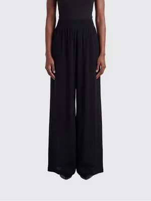 Alaïa Jersey Palazzo Trousers - Black