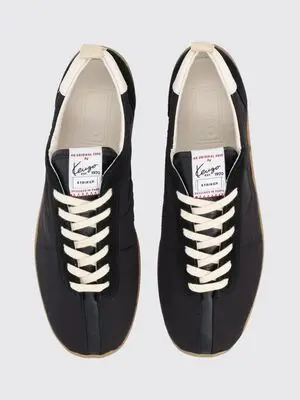 Kenzo Striker Bi Nylon Lace-up Sneakers With Round Toe - Black