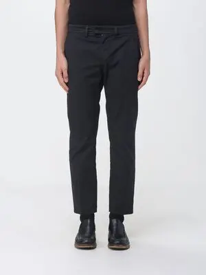 DONDUP Stretch Cotton Chino Trousers - Black