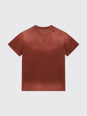 GOLDEN GOOSE Printed Cotton T-shirt - Red