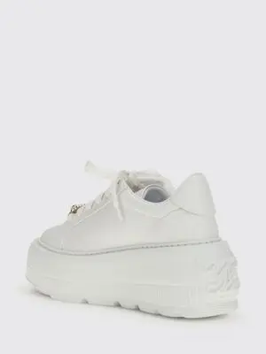 Casadei Nexus Leather Wedge Sneakers