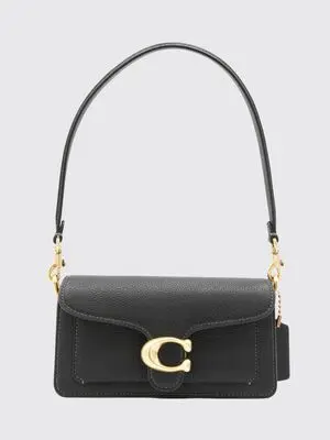 COACH Monogram Grained Leather Shoulder Bag