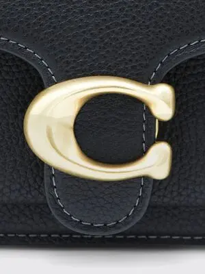 COACH Monogram Grained Leather Shoulder Bag