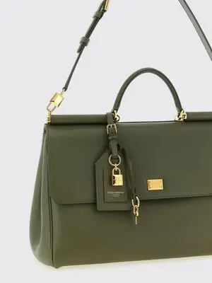 Dolce & Gabbana My Sicily Maxi Plongé Leather Bag