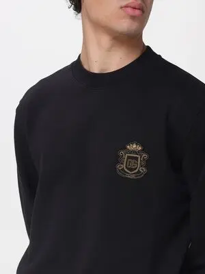 Dolce & Gabbana Cotton Crew-neck Sweatshirt With Logo