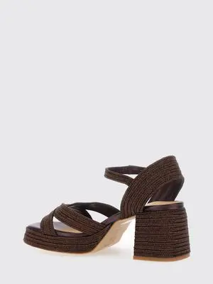 CastaÑer Vallita Woven Canvas Sandals - Brown