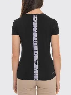 EA7 Technical Fabric T-shirt - Black