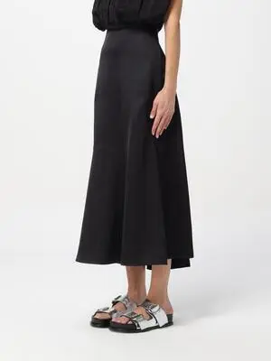 JIL SANDER Asymmetrical Midi Skirt