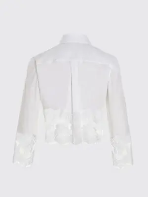 Dolce & Gabbana Cotton Blend Cropped Shirt