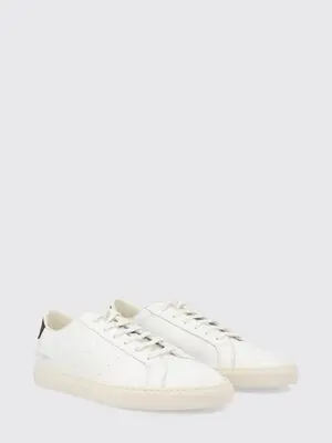 COMMON PROJECTS Achilles Low-top Smooth Leather Sneakers With Printed Logo