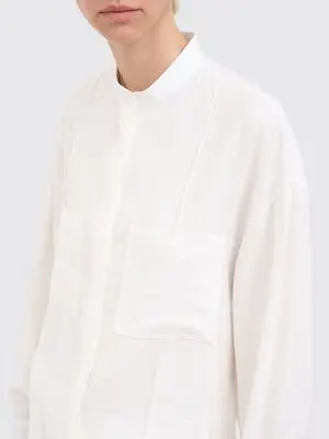 DONDUP Viscose Blend Shirt - Milk