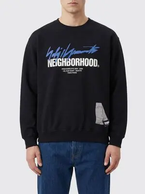 Yohji Yamamoto X Neighborhood Printed Cotton Sweatshirt - Black