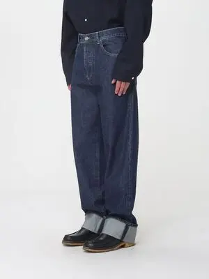 Marni Cotton Denim Wide Leg Jeans