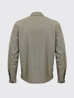 C.P. COMPANY Panama-r Overshirt In Technical Fabric - Green